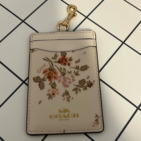 Coach | Bags | Coach Floral Bouquet Card Holder | Poshmark